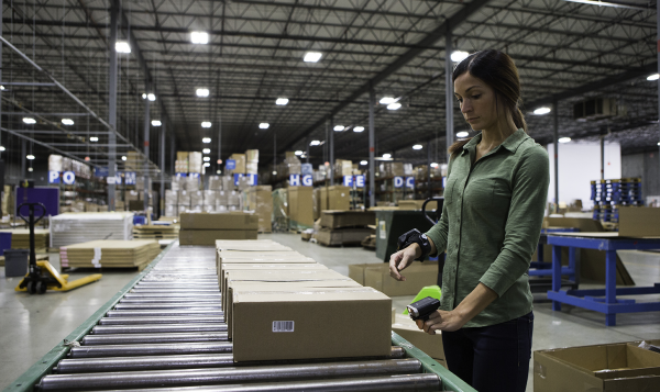 Processing putaway using a barcode scanner | VentorTech