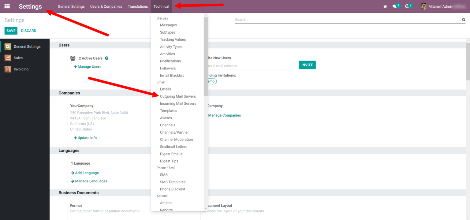 Odoo.sh, Office 365 and Odoo Online - Prerequisites, Configure, Testing ...