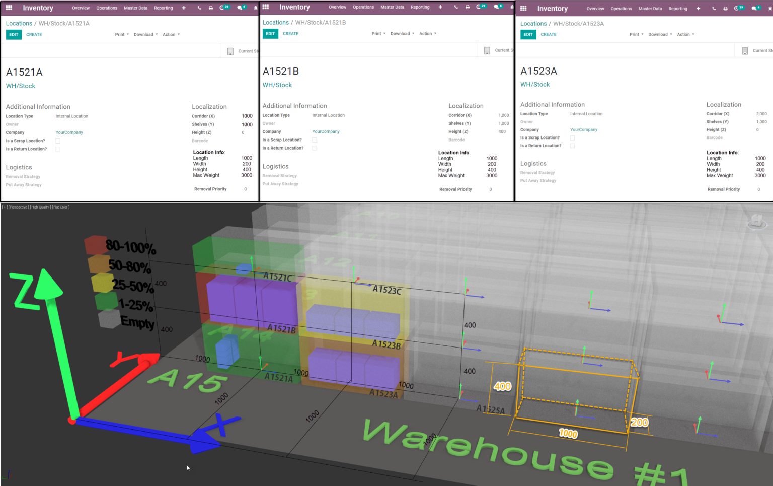 How to Create a Warehouse Map and Upload It to Odoo | VentorTech
